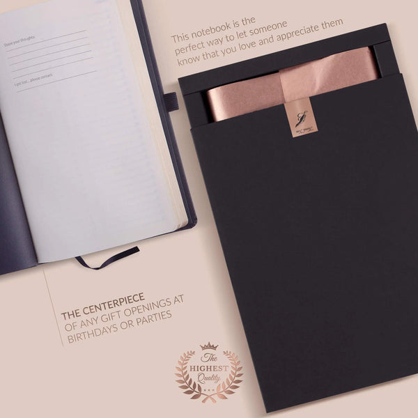 Metallic Embossed Vintage Leather Journal – Embark Travel Store